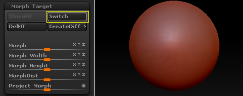ZBrush Morph Target的运用-ZBrush中文网站