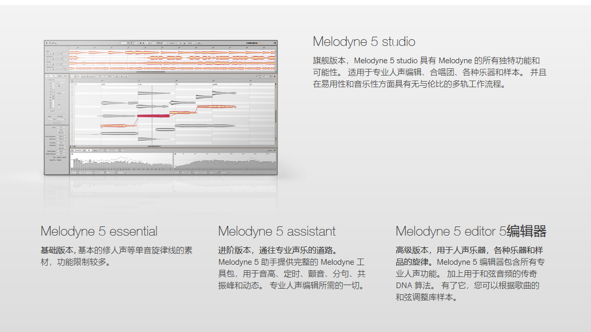 Melodyne 5 Essential【序列号+Win/Mac】正版购买_下载_价格-麦软网